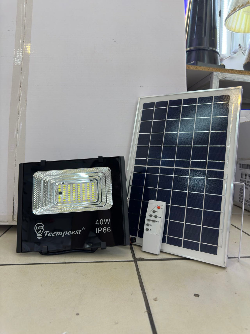 Solar floodlights – TEMPEST LED